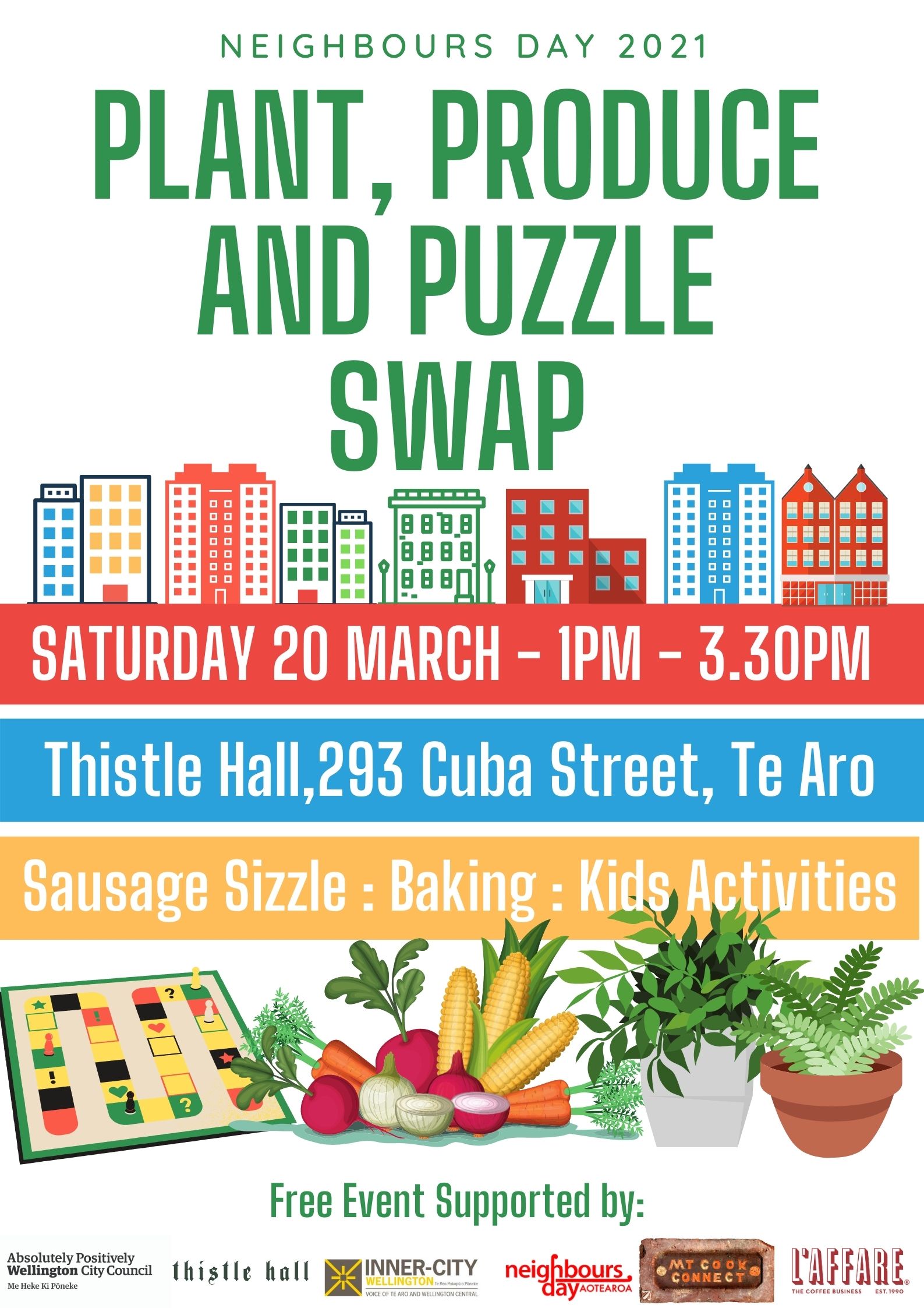 Plant, Produce & Puzzle Swap